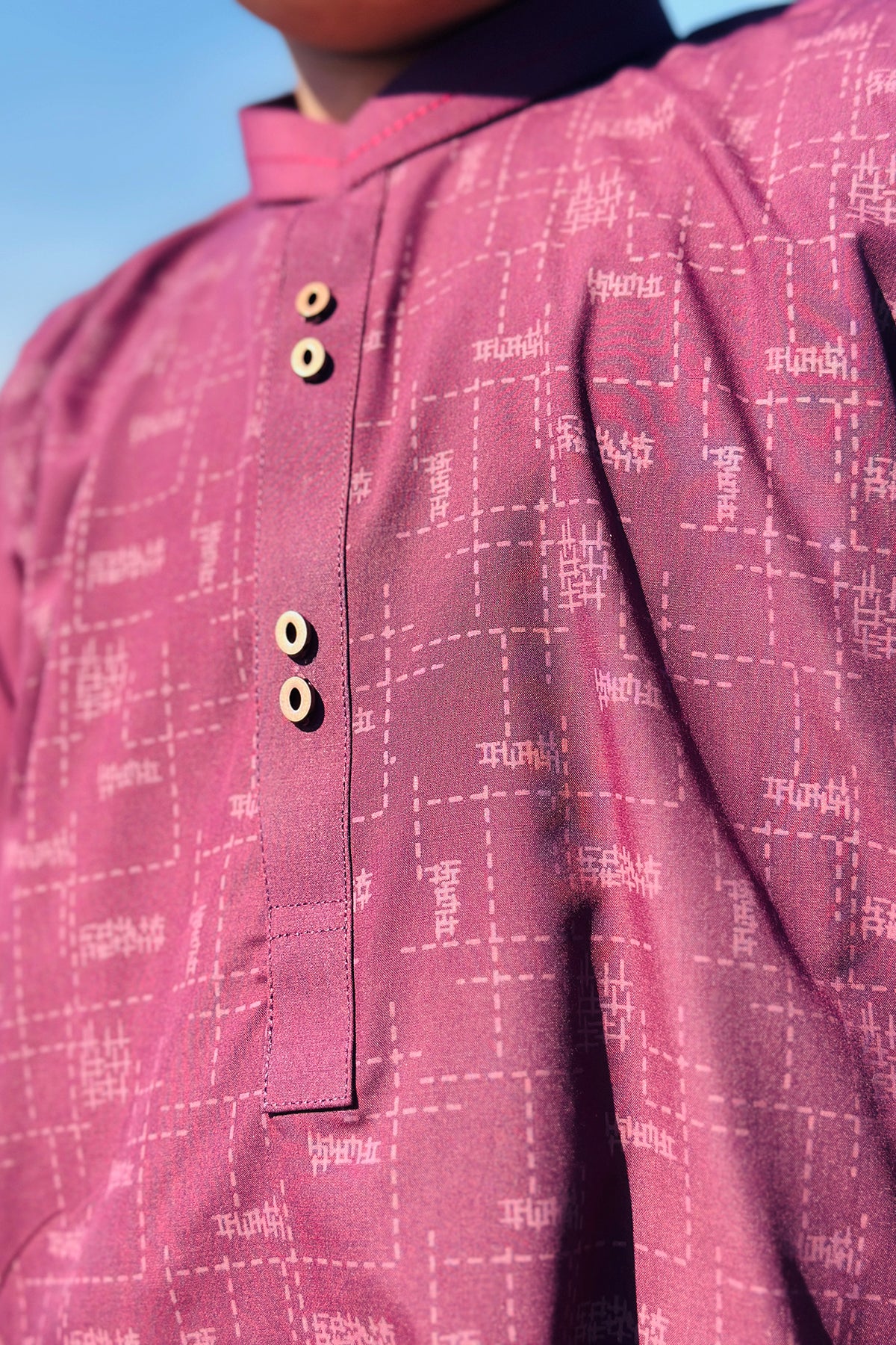 Bonanza Boys KURTA SHALWAR BKSS-060 KK24 NJ(M44) – Salai